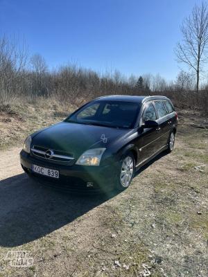 Melns Opel Vectra 2003 Ukmergė, ar dzinēja tilpumu 2.20 L un nobraukumu 316 tūkst. km par 750 €, foto  vietnē AUTOMOTO.COM.LV