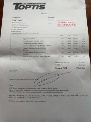 Синий Опель Вектра 2008 в Вильнюс, объемом двигателя 1.91 л и пробегом 301 тыс. км за 1600 €, фото 15 на AUTOMOTO.COM.LV