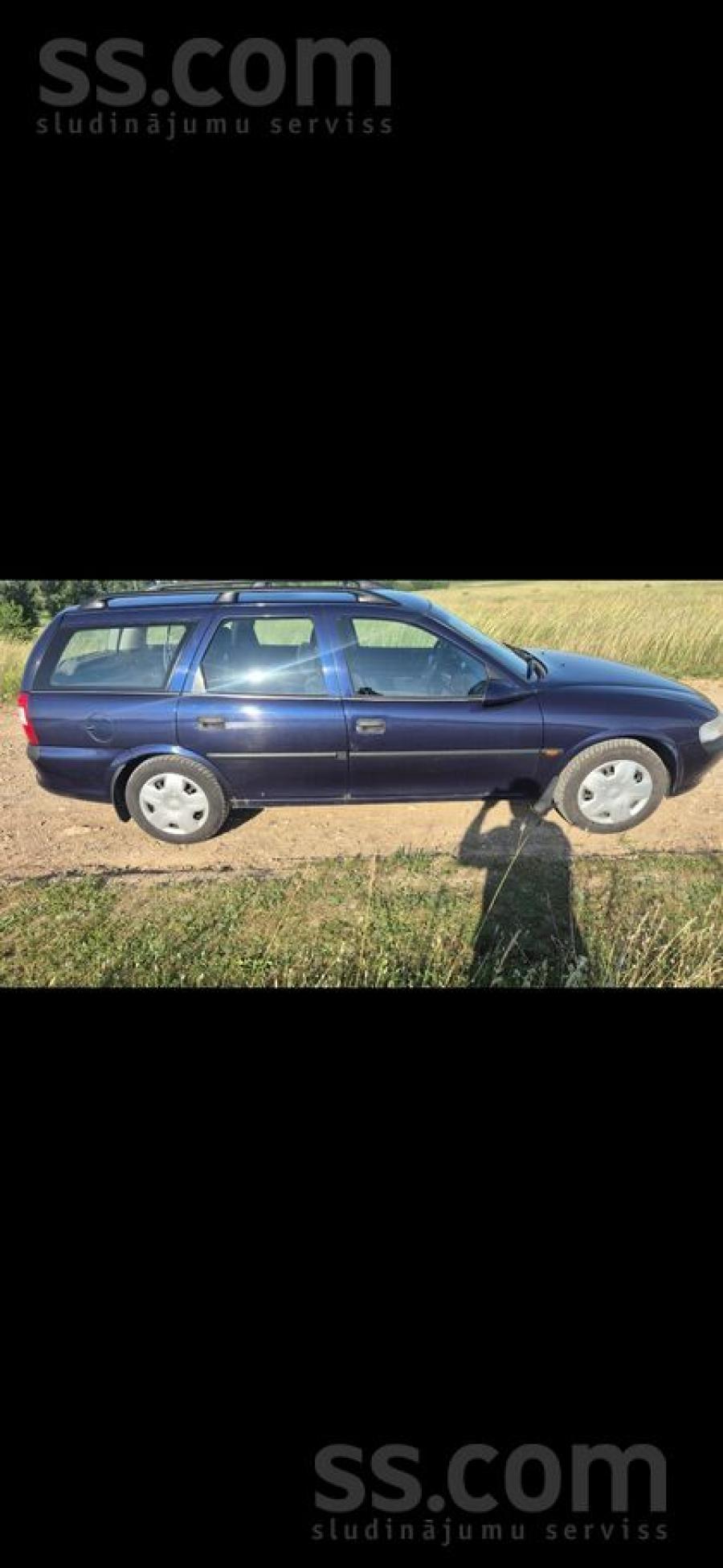 Blue Opel Vectra 1998 in Ogre, with an engine capacity of 1.60 L and mileage of 176 thousand km for 900 €, photo 4 on AUTOMOTO.COM.LV