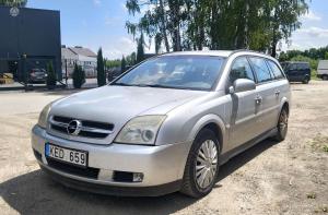 Pelēks Opel Vectra 2004 Kauņa, ar dzinēja tilpumu 1.91 L un nobraukumu 300 tūkst. km par 550 €, foto  vietnē AUTOMOTO.COM.LV