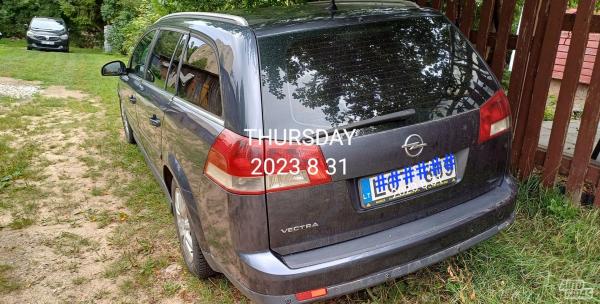 Pelēks Opel Vectra 2005 Radviliškis, ar dzinēja tilpumu 1.90 L un nobraukumu 349 tūkst. km par 1350 €, foto 7 vietnē AUTOMOTO.COM.LV