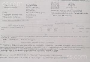 Grey Opel Vectra 2006 in Preili, with an engine capacity of 1.90 L and mileage of 386 thousand km for 1350 €, photo 9 on AUTOMOTO.COM.LV