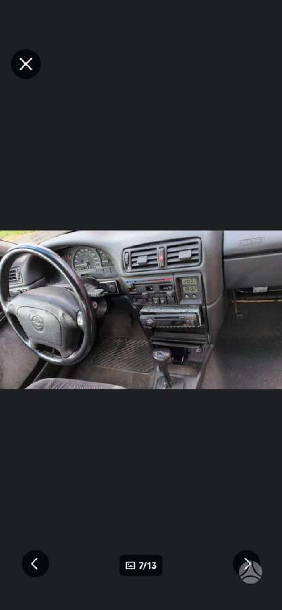 Red Opel Vectra 1994 in Marijampole, with an engine capacity of 2.00 L and mileage of 250 thousand km for 2200 €, photo 11 on AUTOMOTO.COM.LV