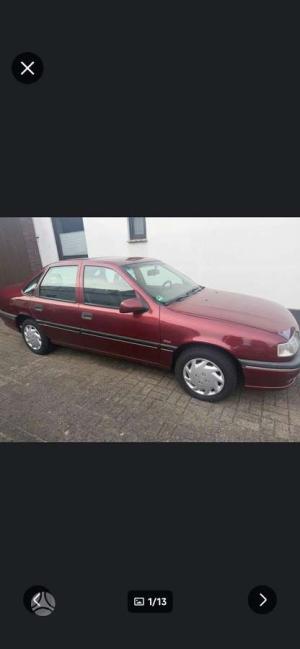 Red Opel Vectra 1994 in Marijampole, with an engine capacity of 2.00 L and mileage of 250 thousand km for 2200 €, photo 13 on AUTOMOTO.COM.LV