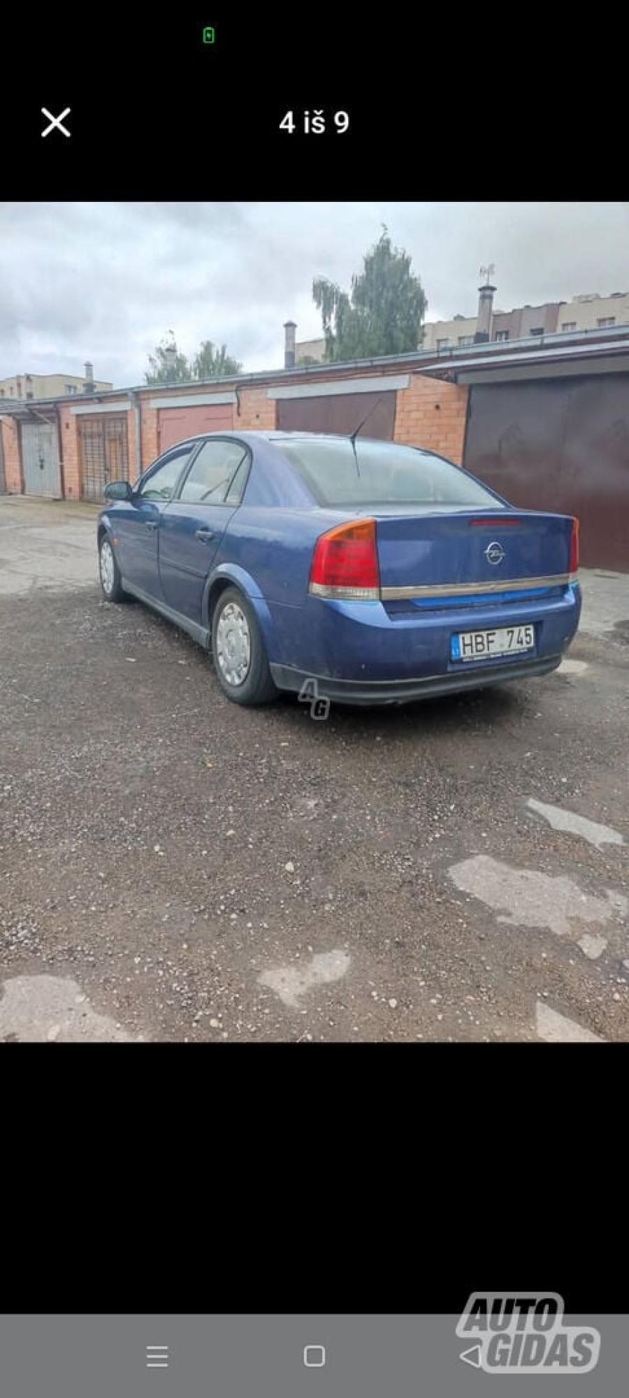 Opel Vectra 2002 Šauļi, ar dzinēja tilpumu 2.20 L un nobraukumu 300 tūkst. km par 750 €, foto 5 vietnē AUTOMOTO.COM.LV