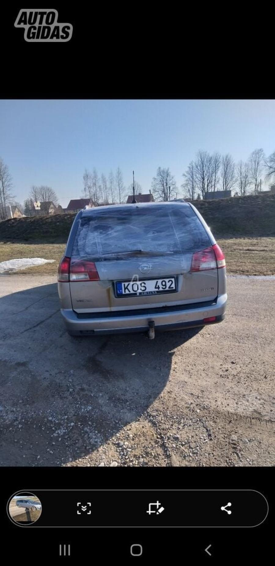 Опель Вектра 2006 в Вильнюс, объемом двигателя 1.90 л и пробегом 265 тыс. км за 550 €, фото 3 на AUTOMOTO.COM.LV