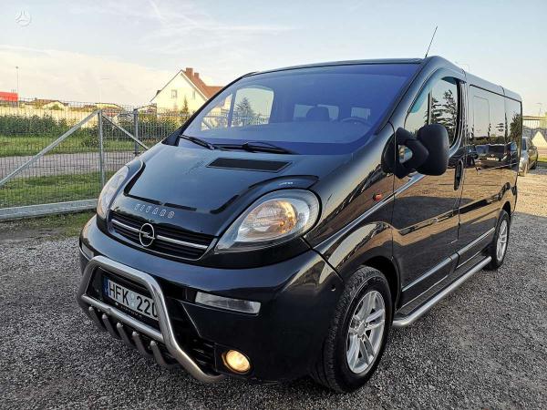 Melns Opel Vivaro 2004 Klaipėda, ar dzinēja tilpumu 1.90 L un nobraukumu 300 tūkst. km par 5950 €, foto 1 vietnē AUTOMOTO.COM.LV