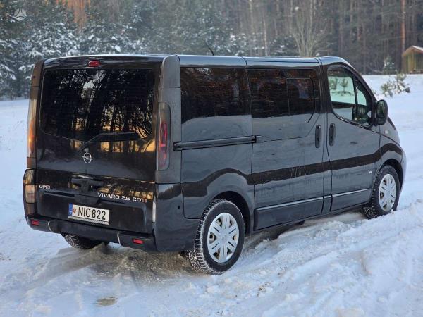 Melns Opel Vivaro 2005 Radviliškis, ar dzinēja tilpumu 2.50 L un nobraukumu 284 tūkst. km par 6300 €, foto 8 vietnē AUTOMOTO.COM.LV