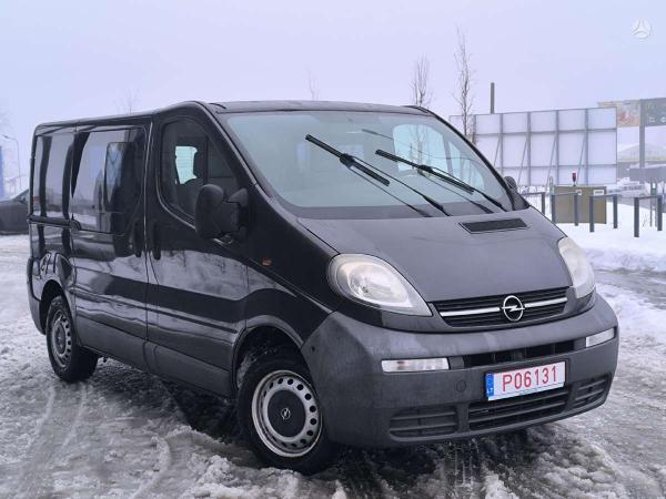 Melns Opel Vivaro 2005 Viļņa, ar dzinēja tilpumu 1.90 L un nobraukumu 342 tūkst. km par 4444 €, foto 2 vietnē AUTOMOTO.COM.LV