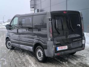 Black Opel Vivaro 2005 in Vilnius, with an engine capacity of 1.90 L and mileage of 342 thousand km for 4444 €, photo 4 on AUTOMOTO.COM.LV