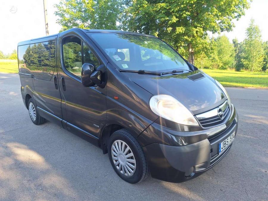 Melns Opel Vivaro 2007 Kelmė, ar dzinēja tilpumu 2.00 L un nobraukumu 306 tūkst. km par 5800 €, foto 6 vietnē AUTOMOTO.COM.LV