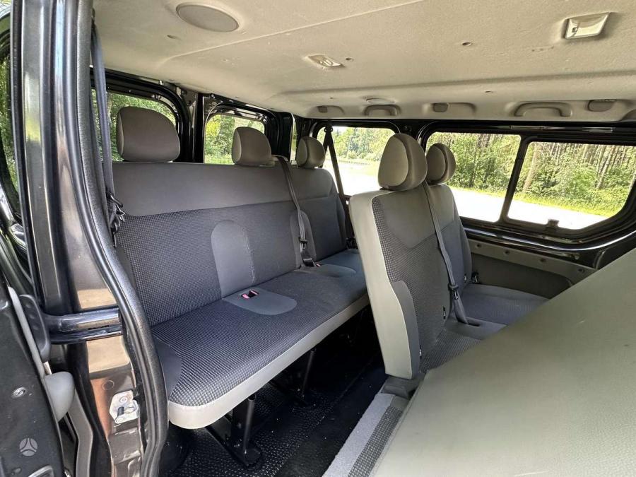 Black Opel Vivaro 2013 in Ukmerge, with an engine capacity of 2.00 L and mileage of 273 thousand km for 8750 €, photo 11 on AUTOMOTO.COM.LV