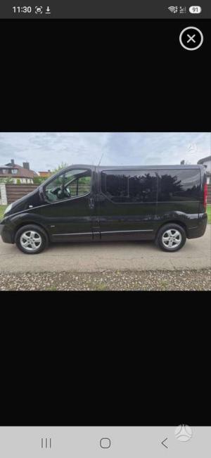 Black Opel Vivaro 2013 in Marijampole, with an engine capacity of 2.00 L and mileage of 272 thousand km for 11800 €, photo 4 on AUTOMOTO.COM.LV