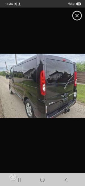 Black Opel Vivaro 2013 in Marijampole, with an engine capacity of 2.00 L and mileage of 272 thousand km for 11800 €, photo 5 on AUTOMOTO.COM.LV