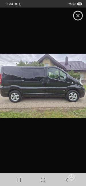 Black Opel Vivaro 2013 in Marijampole, with an engine capacity of 2.00 L and mileage of 272 thousand km for 11800 €, photo 7 on AUTOMOTO.COM.LV