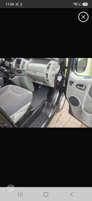 Black Opel Vivaro 2013 in Marijampole, with an engine capacity of 2.00 L and mileage of 272 thousand km for 11800 €, photo 16 on AUTOMOTO.COM.LV