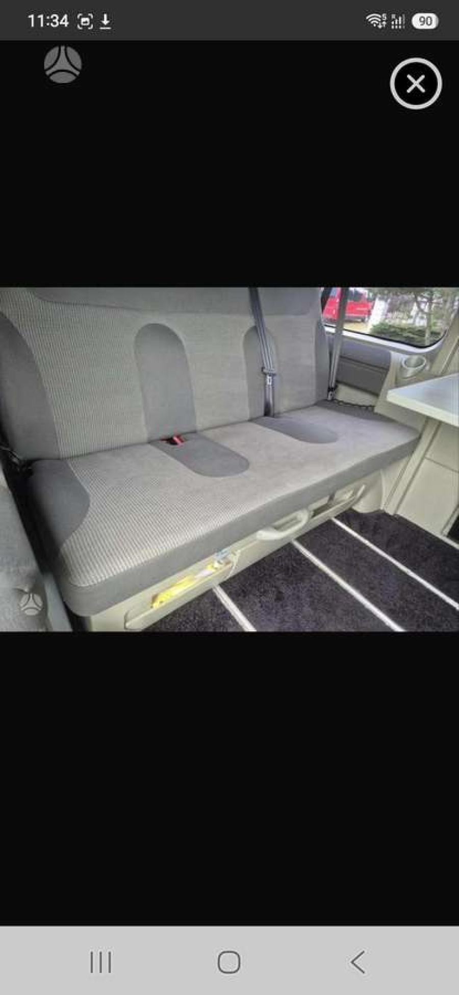 Black Opel Vivaro 2013 in Marijampole, with an engine capacity of 2.00 L and mileage of 272 thousand km for 11800 €, photo 18 on AUTOMOTO.COM.LV