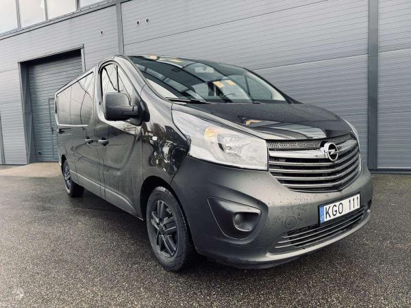 Black Opel Vivaro 2016 in Klaipeda, with an engine capacity of 1.60 L and mileage of 206 thousand km for 16 €, photo 11 on AUTOMOTO.COM.LV