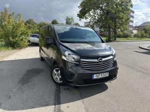 Black Opel Vivaro 2017 in Panevezys, with an engine capacity of 1.60 L and mileage of 186 thousand km for 7250 €, photo  on AUTOMOTO.COM.LV