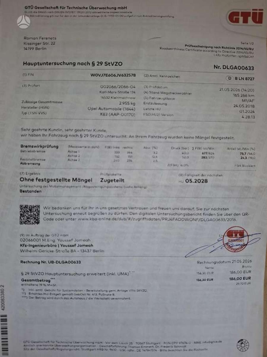 Черный Опель Виваро 2018 в Рига, объемом двигателя 1.60 л и пробегом 168 тыс. км за 17499 €, фото 25 на AUTOMOTO.COM.LV
