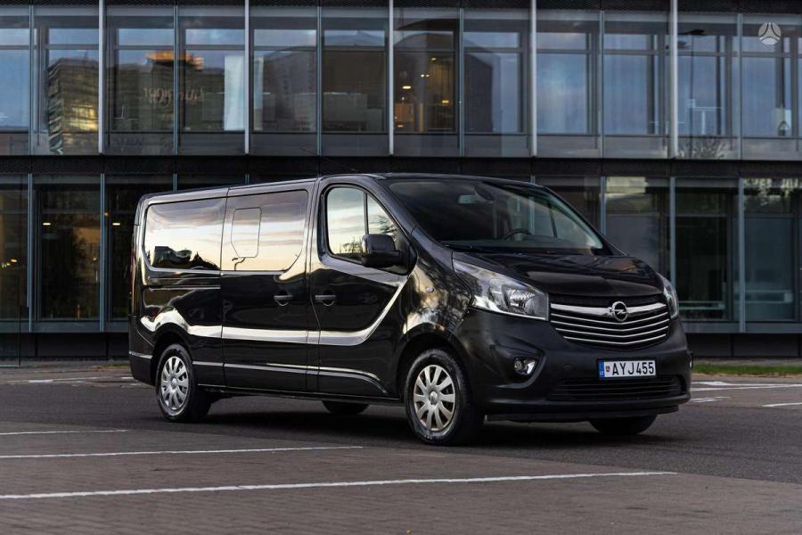 Melns Opel Vivaro 2018 Viļņa, ar dzinēja tilpumu 1.60 L un nobraukumu 247 tūkst. km par 10300 €, foto 1 vietnē AUTOMOTO.COM.LV