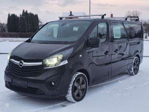 Black Opel Vivaro 2020 in Rokiskis, with an engine capacity of 1.70 L and mileage of 340 thousand km for 5650 €, photo 4 on AUTOMOTO.COM.LV