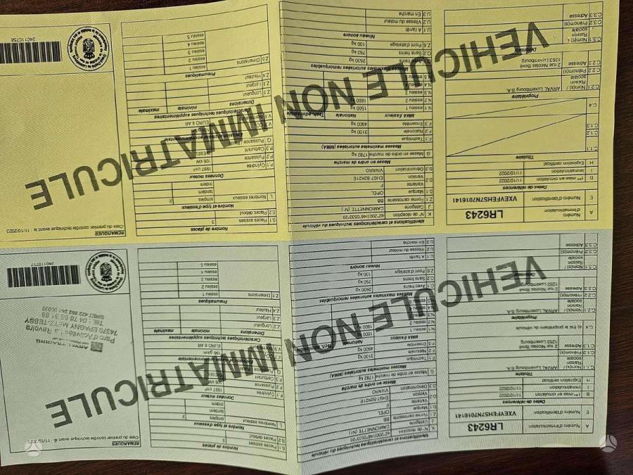 Черный Опель Виваро 2022 в Шяуляй, объемом двигателя 2.00 л и пробегом 98 тыс. км за 18200 €, фото 25 на AUTOMOTO.COM.LV