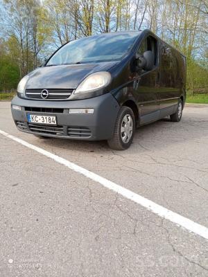 Melns Opel Vivaro 2003 Ogre, ar dzinēja tilpumu 1.90 L un nobraukumu 600 tūkst. km par 2700 €, foto 1 vietnē AUTOMOTO.COM.LV