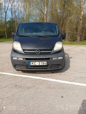 Melns Opel Vivaro 2003 Ogre, ar dzinēja tilpumu 1.90 L un nobraukumu 600 tūkst. km par 2700 €, foto 6 vietnē AUTOMOTO.COM.LV