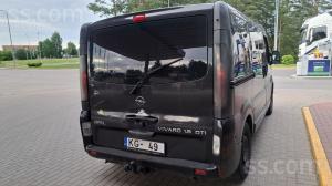 Black Opel Vivaro 2003 in Daugavpils, with an engine capacity of 1.90 L and mileage of 381 thousand km for 3300 €, photo 5 on AUTOMOTO.COM.LV