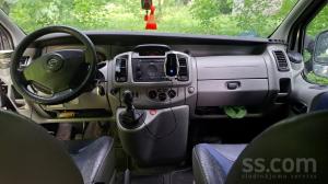 Black Opel Vivaro 2003 in Daugavpils, with an engine capacity of 1.90 L and mileage of 381 thousand km for 3300 €, photo 12 on AUTOMOTO.COM.LV