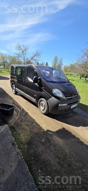 Melns Opel Vivaro 2005 Limbaži, ar dzinēja tilpumu 1.90 L un nobraukumu 0 tūkst. km par 4500 €, foto 4 vietnē AUTOMOTO.COM.LV