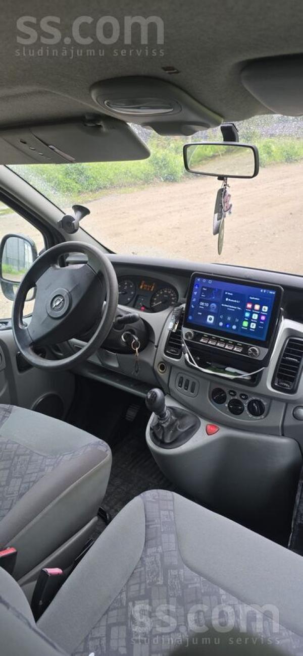 Melns Opel Vivaro 2005 Rēzekne, ar dzinēja tilpumu 1.90 L un nobraukumu 286 tūkst. km par 4850 €, foto 7 vietnē AUTOMOTO.COM.LV