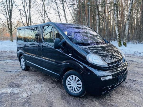 Melns Opel Vivaro 2006 Rīga, ar dzinēja tilpumu 2.50 L un nobraukumu 0 tūkst. km par 6590 €, foto 1 vietnē AUTOMOTO.COM.LV