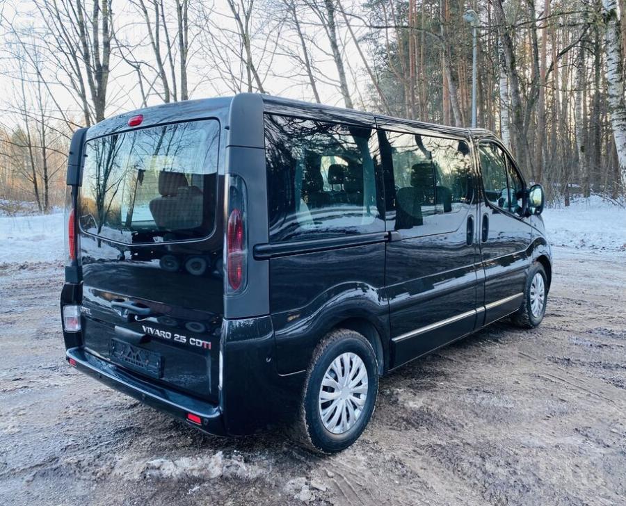 Melns Opel Vivaro 2006 Rīga, ar dzinēja tilpumu 2.50 L un nobraukumu 0 tūkst. km par 6590 €, foto 4 vietnē AUTOMOTO.COM.LV