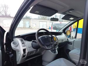 Black Opel Vivaro 2006 in Vilnius, with an engine capacity of 2.00 L and mileage of 212 thousand km for 5050 €, photo 6 on AUTOMOTO.COM.LV