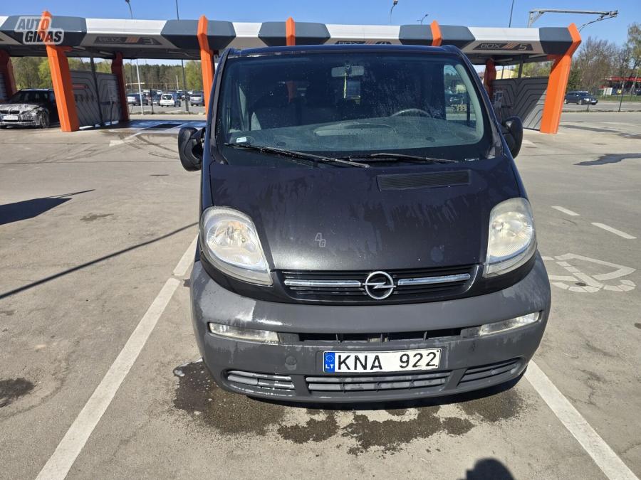 Melns Opel Vivaro 2006 Kauņa, ar dzinēja tilpumu 2.00 L un nobraukumu 387 tūkst. km par 4100 €, foto 6 vietnē AUTOMOTO.COM.LV