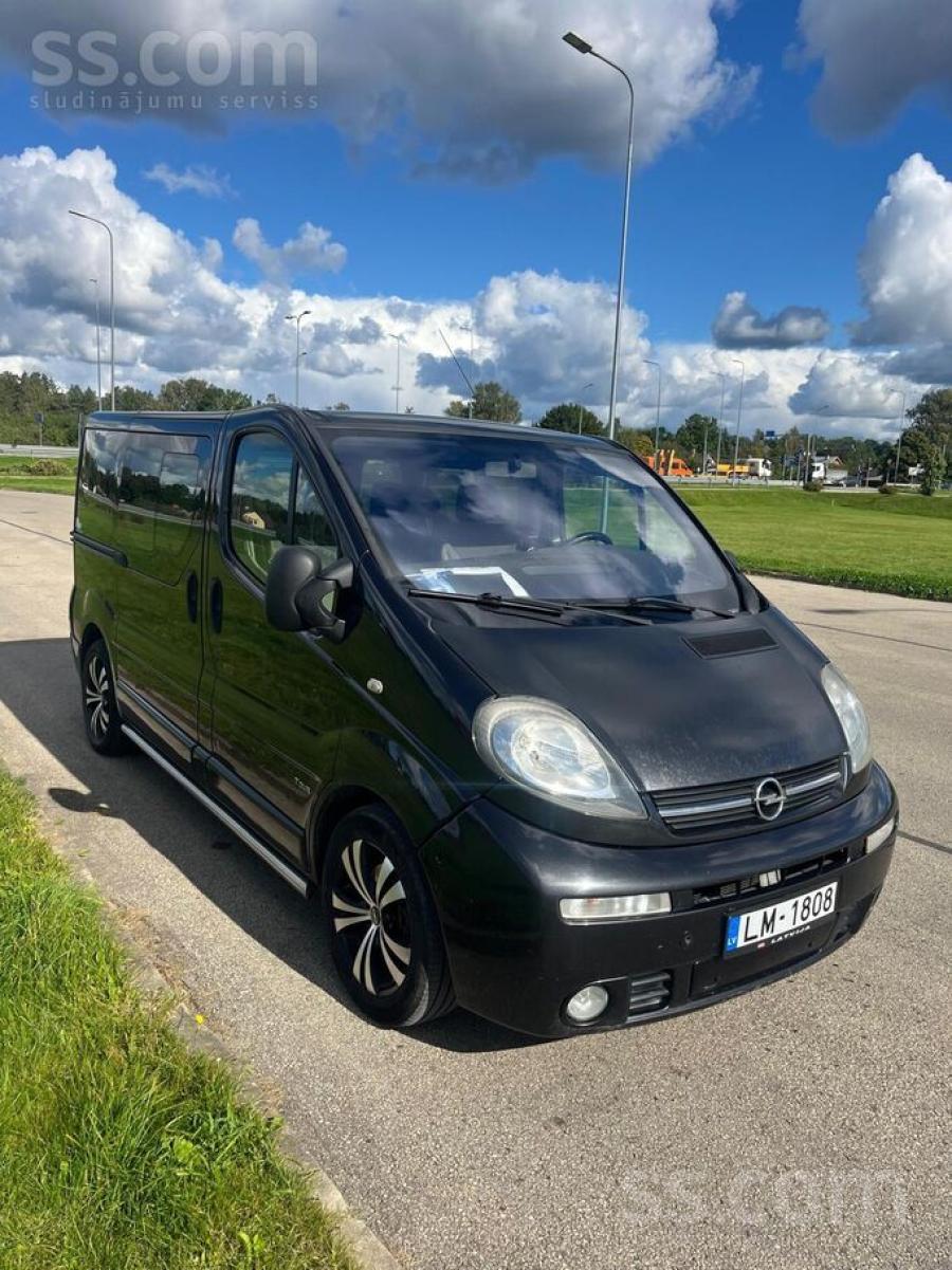 Melns Opel Vivaro 2006 Ogre, ar dzinēja tilpumu 1.90 L un nobraukumu 440 tūkst. km par 3800 €, foto 1 vietnē AUTOMOTO.COM.LV