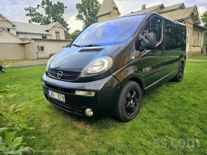 Black Opel Vivaro 2006 in Daugavpils, with an engine capacity of 1.90 L and mileage of 323 thousand km for 5950 €, photo  on AUTOMOTO.COM.LV