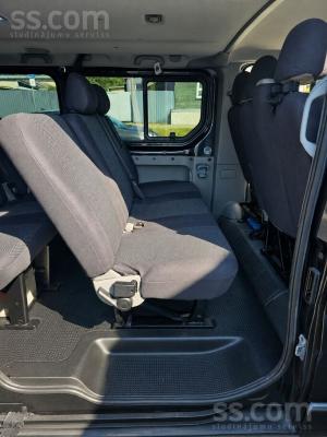 Black Opel Vivaro 2006 in Daugavpils, with an engine capacity of 1.90 L and mileage of 323 thousand km for 5950 €, photo 11 on AUTOMOTO.COM.LV