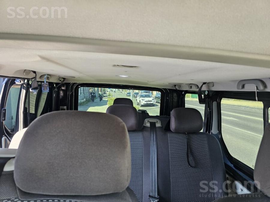 Black Opel Vivaro 2006 in Daugavpils, with an engine capacity of 1.90 L and mileage of 323 thousand km for 5950 €, photo 17 on AUTOMOTO.COM.LV
