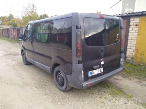 Black Opel Vivaro 2006 in Bauska, with an engine capacity of 1.90 L and mileage of 367 thousand km for 3800 €, photo 3 on AUTOMOTO.COM.LV