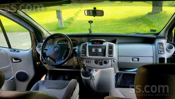 Melns Opel Vivaro 2007 Rīga, ar dzinēja tilpumu 2.50 L un nobraukumu 275 tūkst. km par 5400 €, foto 6 vietnē AUTOMOTO.COM.LV