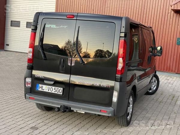Melns Opel Vivaro 2008 Rīga, ar dzinēja tilpumu 2.50 L un nobraukumu 211 tūkst. km par 7850 €, foto 3 vietnē AUTOMOTO.COM.LV