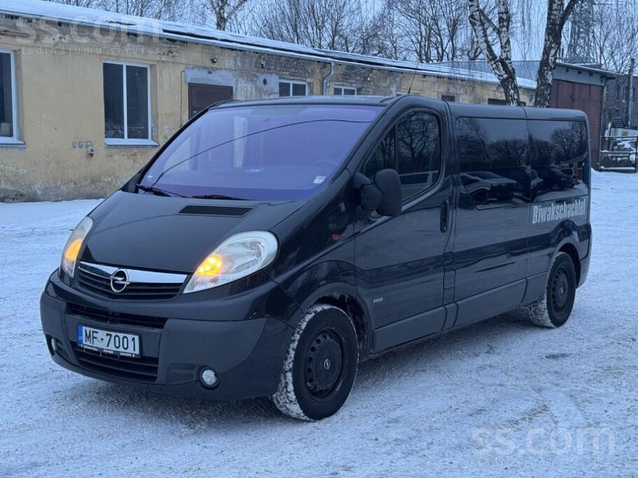 Melns Opel Vivaro 2008 Rīga, ar dzinēja tilpumu 2.50 L un nobraukumu 389 tūkst. km par 4900 €, foto 1 vietnē AUTOMOTO.COM.LV