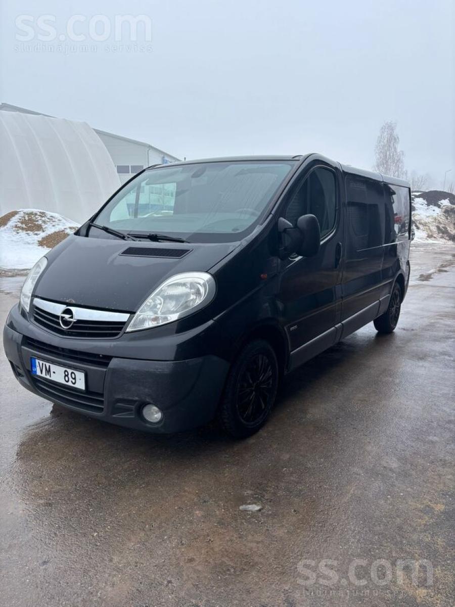 Melns Opel Vivaro 2008 Valmiera, ar dzinēja tilpumu 2.00 L un nobraukumu 423 tūkst. km par 4900 €, foto 1 vietnē AUTOMOTO.COM.LV