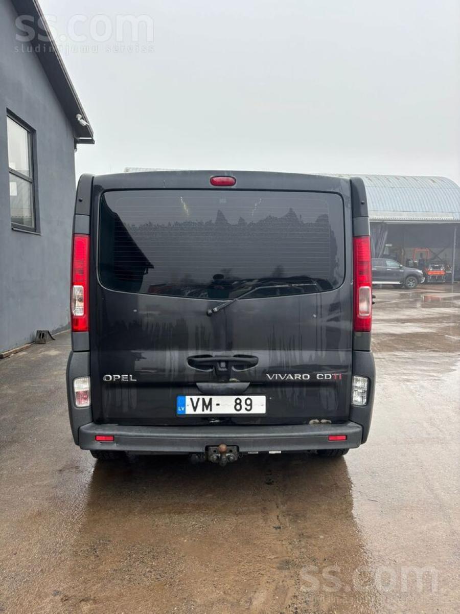 Melns Opel Vivaro 2008 Valmiera, ar dzinēja tilpumu 2.00 L un nobraukumu 423 tūkst. km par 4900 €, foto 6 vietnē AUTOMOTO.COM.LV