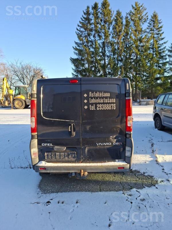 Melns Opel Vivaro 2008 Limbaži, ar dzinēja tilpumu 1.90 L un nobraukumu 488 tūkst. km par 3100 €, foto 5 vietnē AUTOMOTO.COM.LV