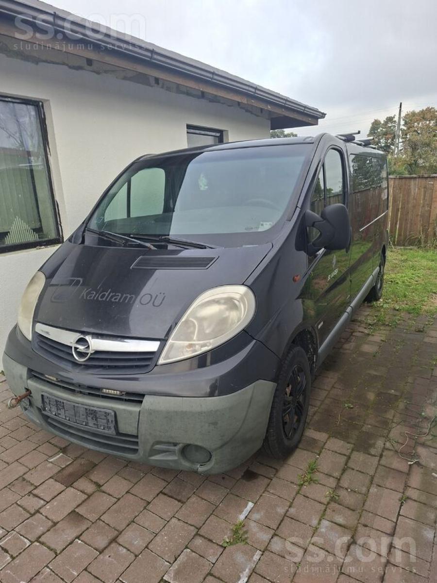 Melns Opel Vivaro 2008 Limbaži, ar dzinēja tilpumu 1.90 L un nobraukumu 488 tūkst. km par 1600 €, foto 11 vietnē AUTOMOTO.COM.LV