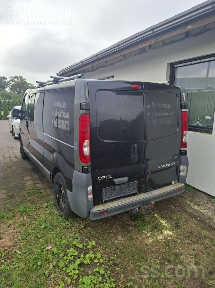 Melns Opel Vivaro 2008 Limbaži, ar dzinēja tilpumu 1.90 L un nobraukumu 488 tūkst. km par 1600 €, foto 13 vietnē AUTOMOTO.COM.LV